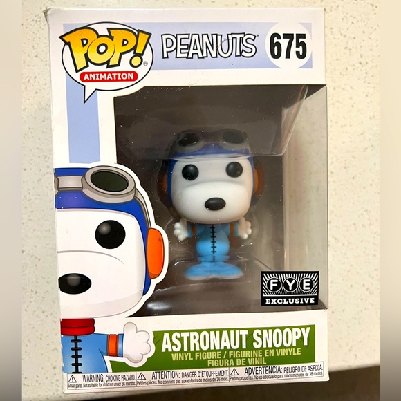 Funko | Other | Limited Edition Astronaut Snoopy Blue Funko Pop | Poshmark